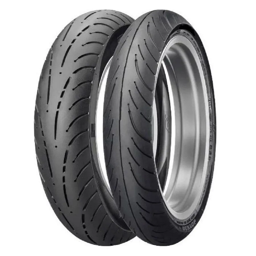 Dunlop D428 Motorcycle Tyres Pair Deals - Free Delivery